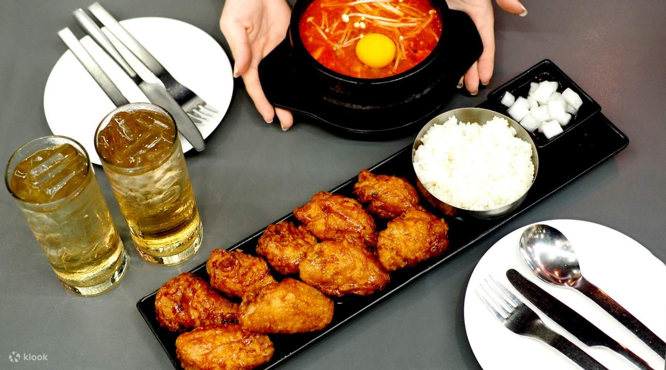 Combo Set for 2-4 at Bonchon Chicken in Bangkok
